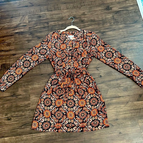 LOFT | Dresses | Loft Long Sleeve Adjustable Dress | Poshmark